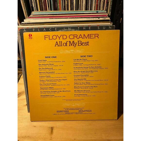 Media | Floyd Cramer All Of My Best Vintage 33rpm Vg Ab45 | Poshmark